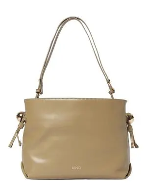 Liu Jo Ruched Drawstring Shoulder Bag - Brown