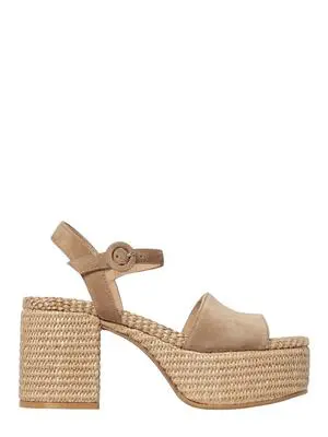 GIANVITO ROSSI Heeled Sandal - Beige