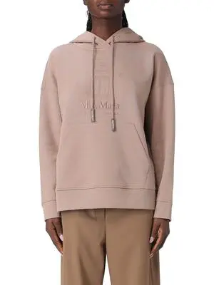 Max Mara Embossed Logo Hoodie - Pink