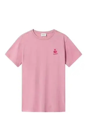 MARANT ETOILE Aby Logo T-shirt - Pink