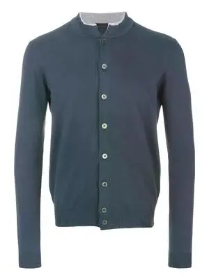 DELL'OGLIO Button-fastening Cardigan - Blue