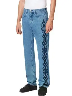 MARANT Lewys Embroidery Jeans - Blue