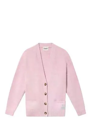 MARANT ETOILE Eborah Button Cardigan - Pink