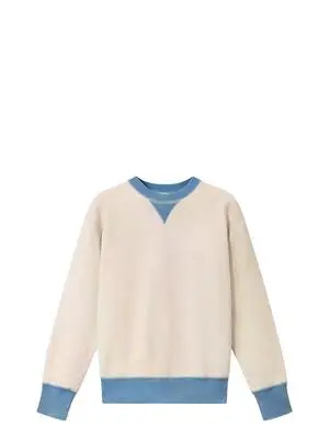 MARANT Logo-embroidered Sweatshirt - Neutrals