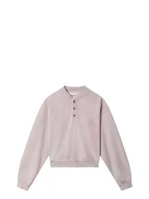 MARANT ETOILE Simony Embroidered Sweatshirt - Pink