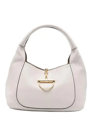 Gucci Leather Shoulder Bag - Beige