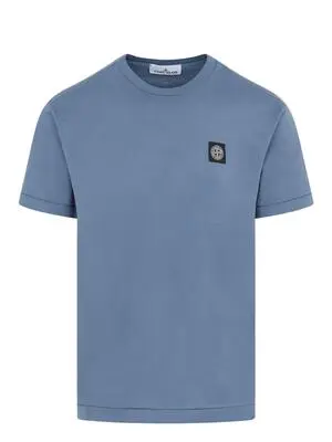 Stone Island Cotton T-shirt - Sky Blue
