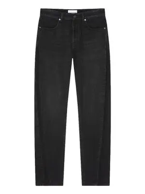 Givenchy Jeans With Straight Seams - Black