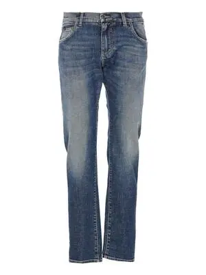 Dolce & Gabbana Slim Stretch Jeans - Blue