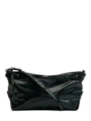 Isabel Marant Winna Day Leather Crossbody Bag - Black