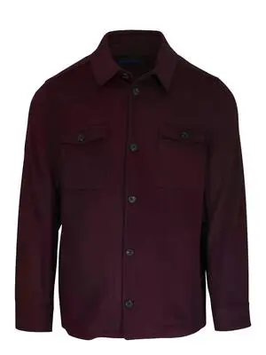 PYA Flap-pocket Overshirt - Red