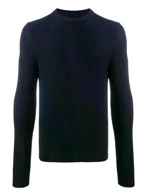 ZANONE Crew Neck Sweater - Blue