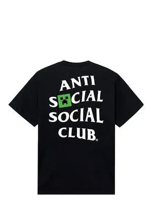ANTI SOCIAL SOCIAL CLUB X Minecraft Food Tee Shirt - Black