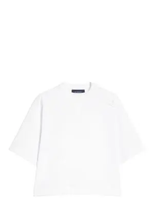 Max Mara Cotton T-shirt - Optical White