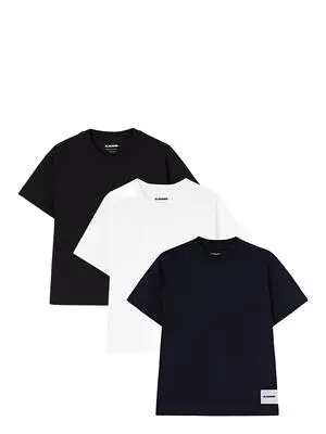 JIL SANDER Pack Of Three T-shirts - Multicolour