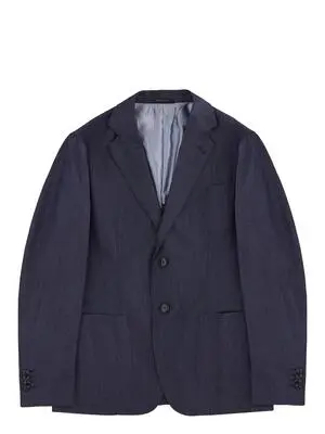 Giorgio Armani Wool Jacket - Blue