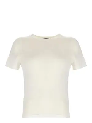 Theory Wool T-shirt - Ivory