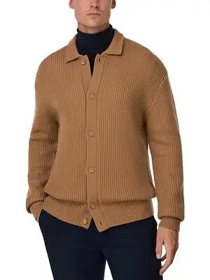 Boggi Milano Merino Wool Shirt - Hazelnut
