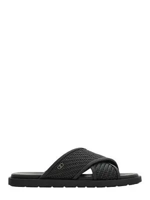 FERRAGAMO Brise Crisscross Sandals - Nero
