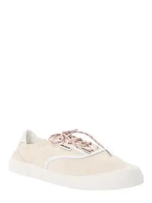 Moncler Vera Leisure Low Top Sneakers - Beige