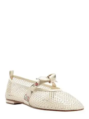 ALEXANDRE BIRMAN Clarita Ballet Flats - Off Quebra