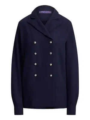 Ralph Lauren Silk Cady Terrel Shirt - Navy