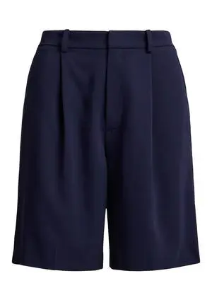 Ralph Lauren Wool Minetta Shorts - Navy