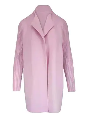 Kinross Cashmere Long-sleeve Coat - Pink
