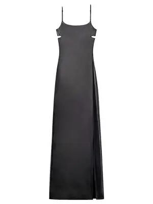 COURREGES Cut-out Long Dress - Black