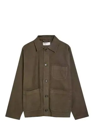Universal Works Button Field Shirt Jacket - Brown