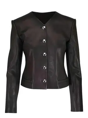 KHAITE Nara Leather Jacket