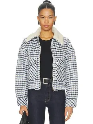 LEVI'S Shrunken 90s Wooly Trucker - Dowsett Plaid Birch
