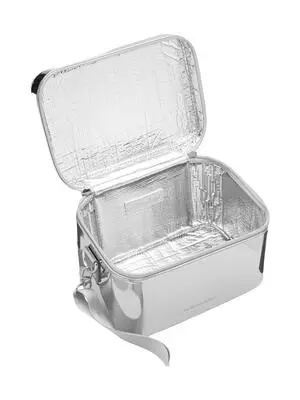 WELLINSULATED Beauty Case With Detachable Strap - Silver
