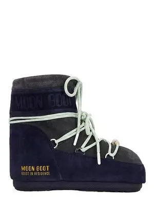 Moon Boot Low Suede Beads Boots - Midnight & Gret