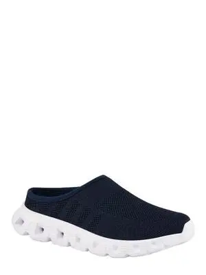 URBN SPORT BY JSLIDES Carla Knit Sneaker Mule - Navy