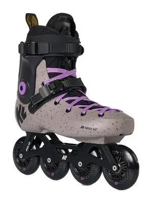 K2 Grid 90 Inline Skates - Gray/purple