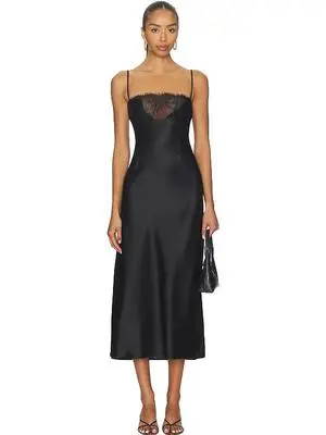 EAVES Sigrun Maxi Dress - Black