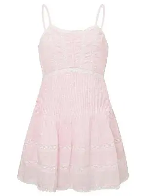 LoveShackFancy Tween Havrea Dress - Orchid Ice