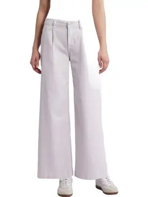 CITY BLUES Wide Leg Trouser Jeans - Lilac