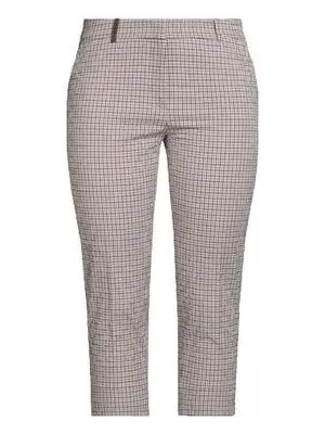 Peserico Tapered Checked Pants - Pink