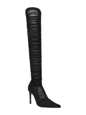 STEVE MADDEN Rashida Over-the-Knee Studded Boots