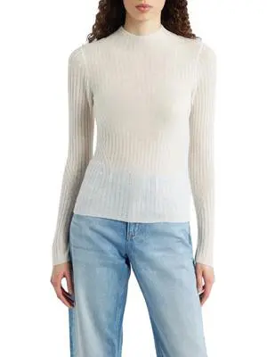 BOSS Mock Neck Pullover Sweater