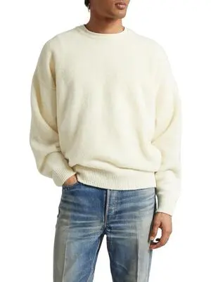 Fear Of God Edge Knit Crewneck Sweater - Bone Bone