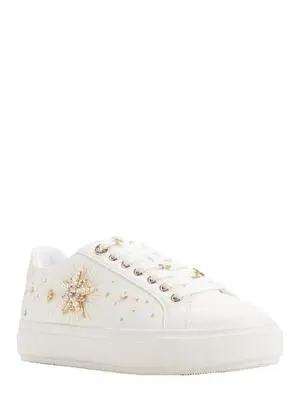 Aldo Starbright Platform Sneakers - White