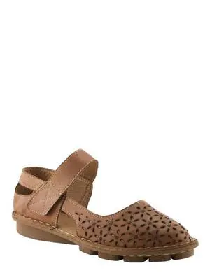 SPRING STEP SHOES Canoya Flat Camel