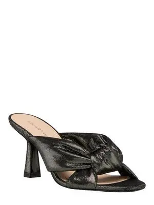 STUART WEITZMAN Soplaya Slide 75 Sandal - Gunmetal