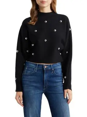 MANGO Inoxidab Studded Sweater