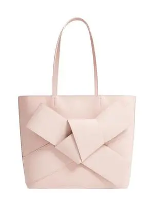 Ted Baker London Leather Shopper With Removable Zip Pouch - Nude Pink