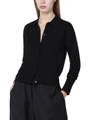 Max Mara Wool-blend Cardigan - Black
