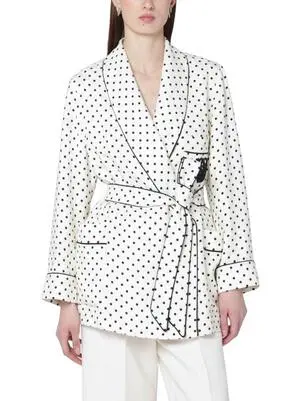 Valentino Garavani Plusdepois Print Jacket - Beige